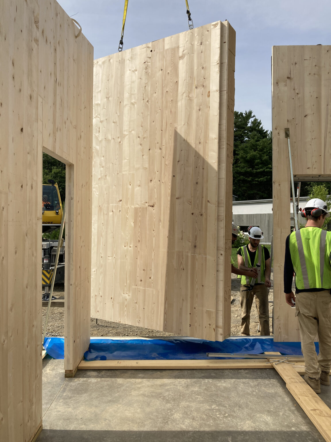 NotchSB: Prefab CLT Panelization - OPAL Architecture / Innovation / Ecology